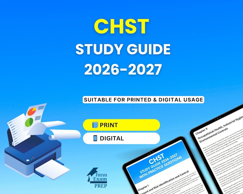 CHST Study Guide 2026-2027 - Construction Health and Safety Technician ...