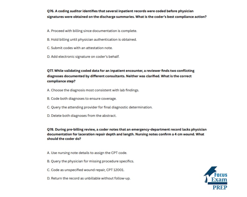 AHIMA CCS Practice Questions 2025-2026 | Certified Coding Specialist ...