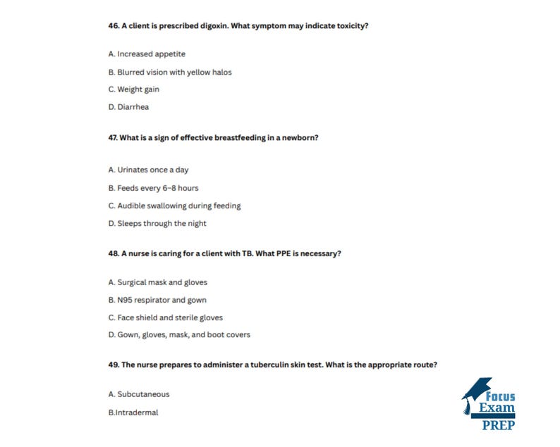 NCLEX-PN Practice Questions 2025-2026 | National Council Licensure ...