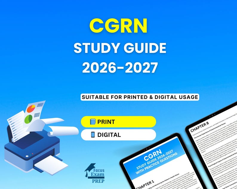 CGRN Study Guide 2026-2027 - ABCGN Certified Gastroenterology ...