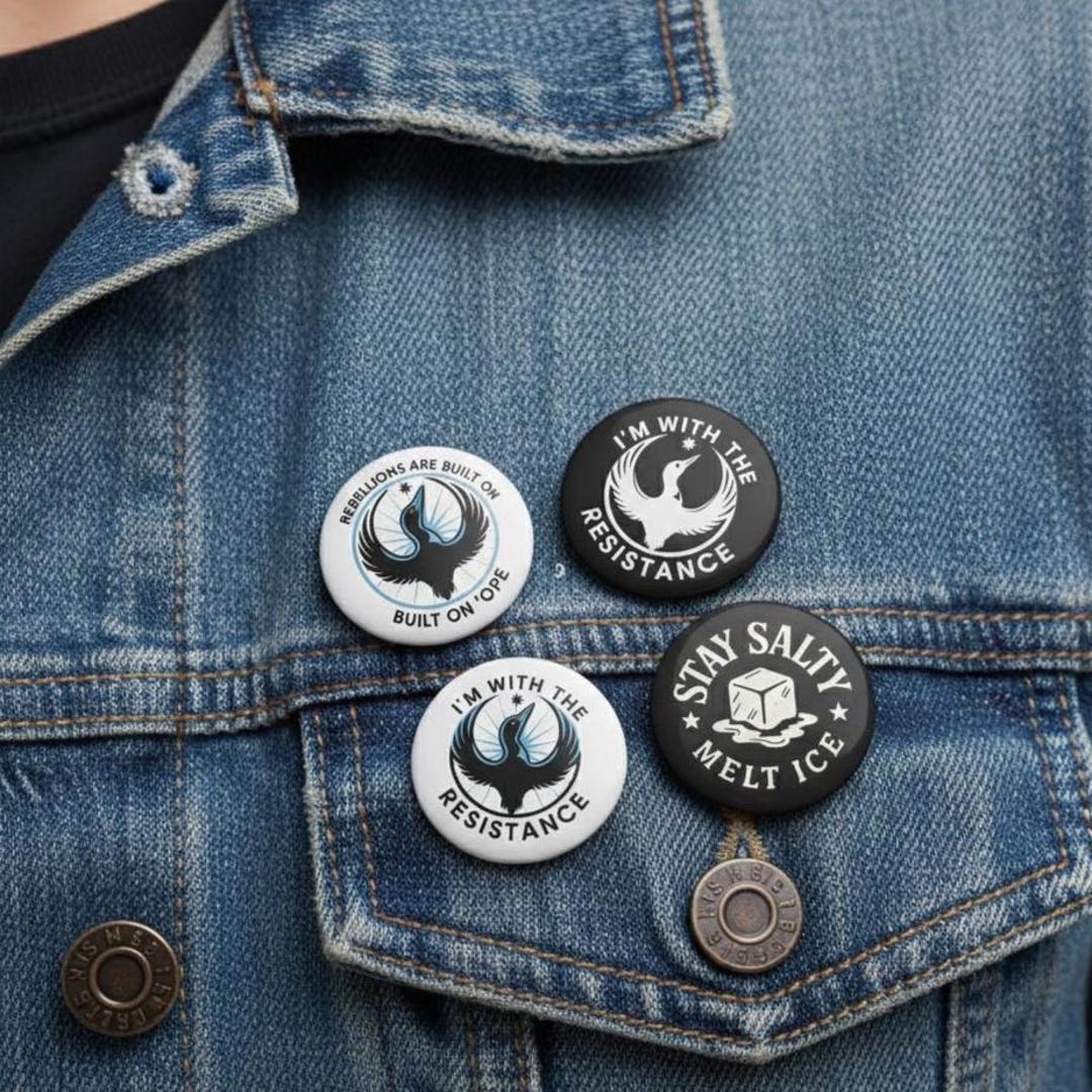 Be Pretti Good Progressive Pins: Political Protest Gear, Activist ...