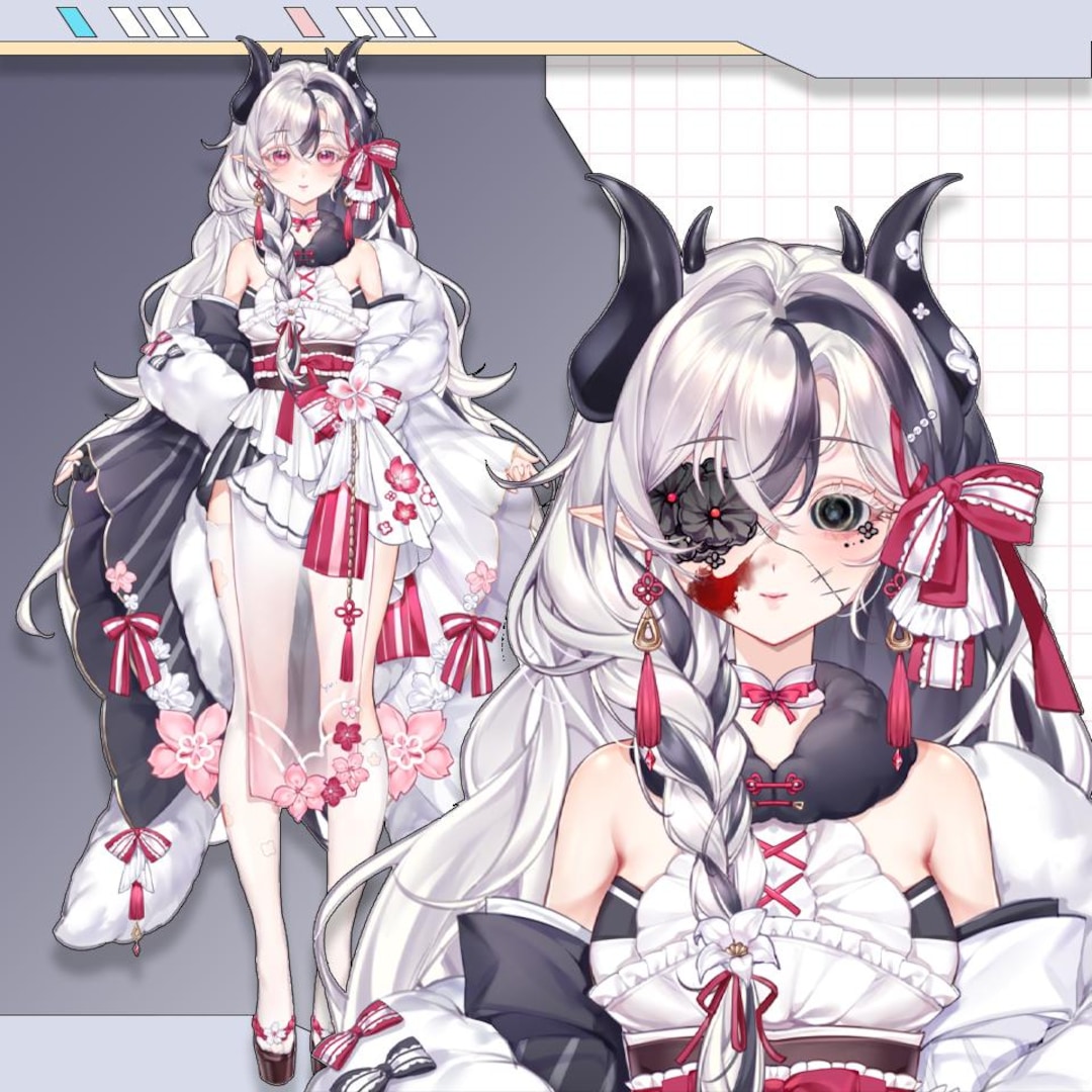 Premade Vtuber Model: Ready to Use Live2d Vtube Studio Design - Etsy