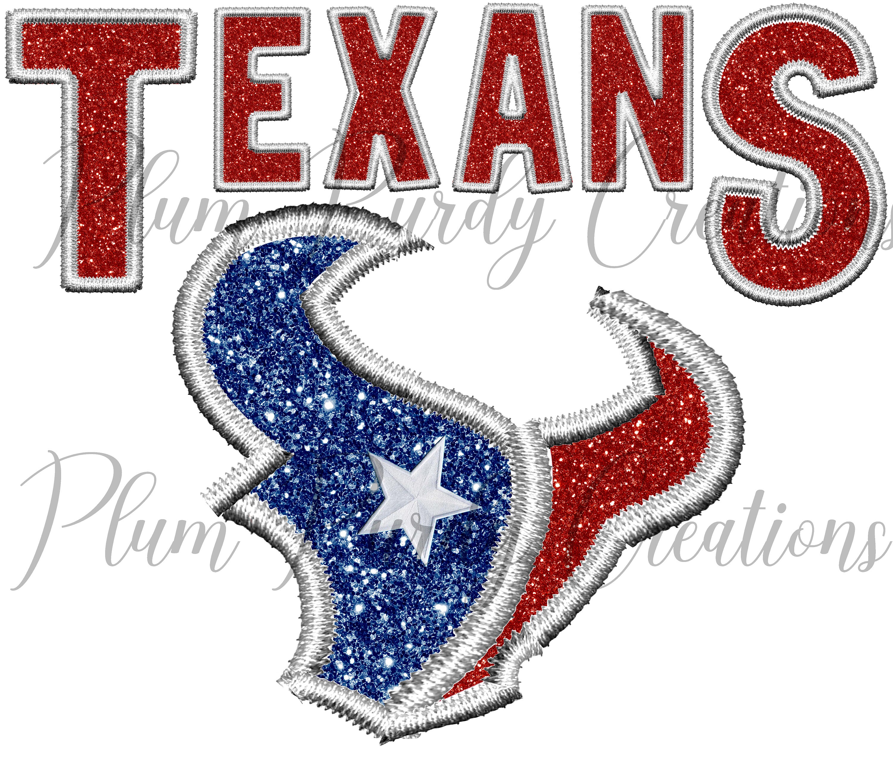 Houston Texans Machine Embroidery Design