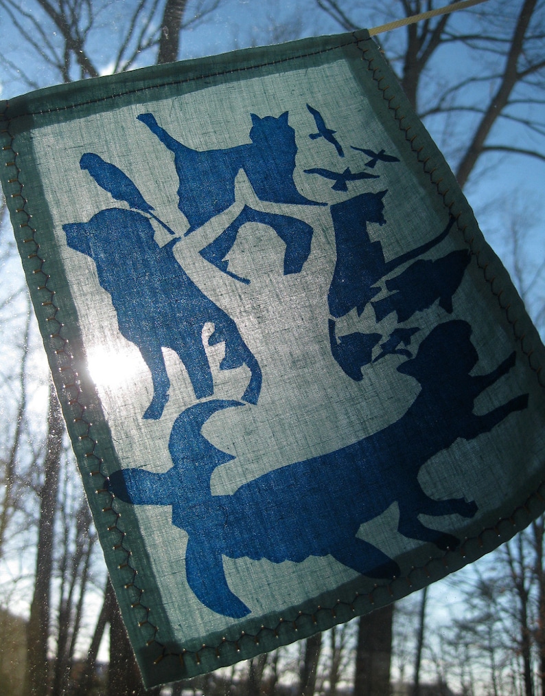 Animal Compassion Prayer Flags. | Etsy