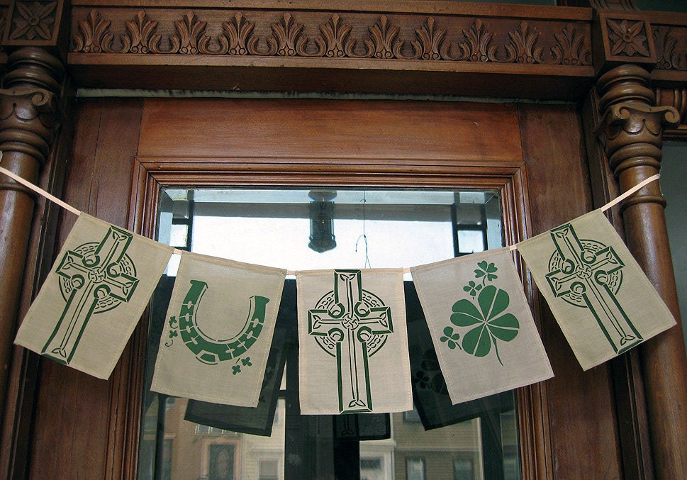 Irish Prayer Flag Banner | Etsy