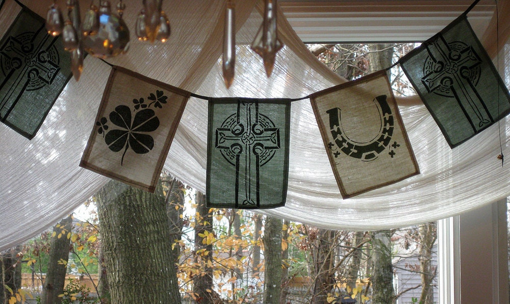 Irish Prayer Flag Banner | Etsy