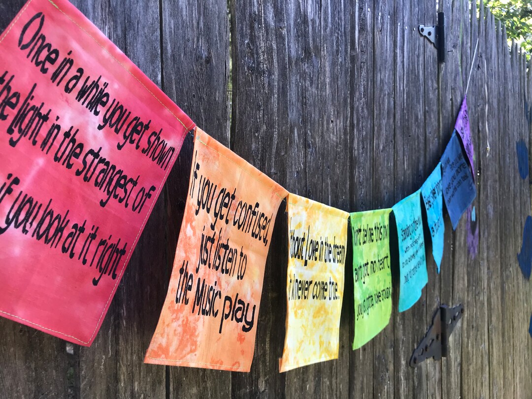 8 Grateful Dead Flags. Grateful Dead Prayer Flags. Grateful Dead Banner ...