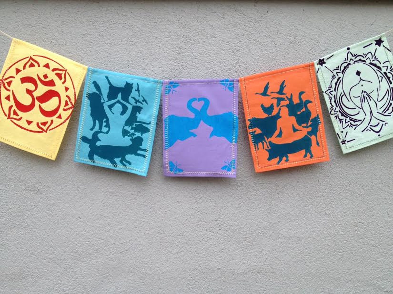 Animal Compassion Prayer Flags. - Etsy