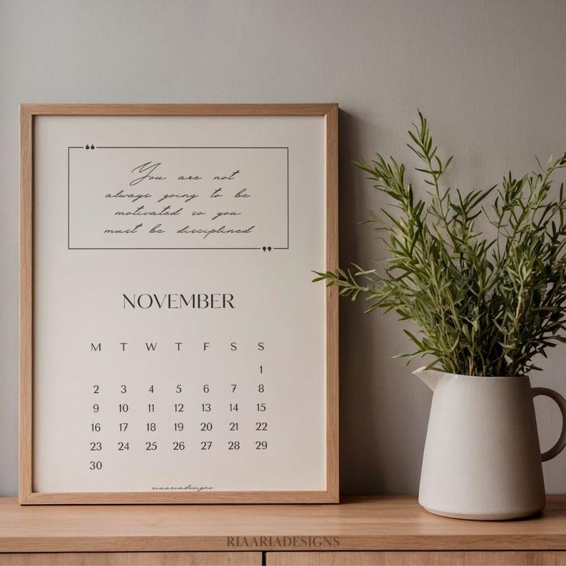 2026 Calendar With Quotes - Etsy UK