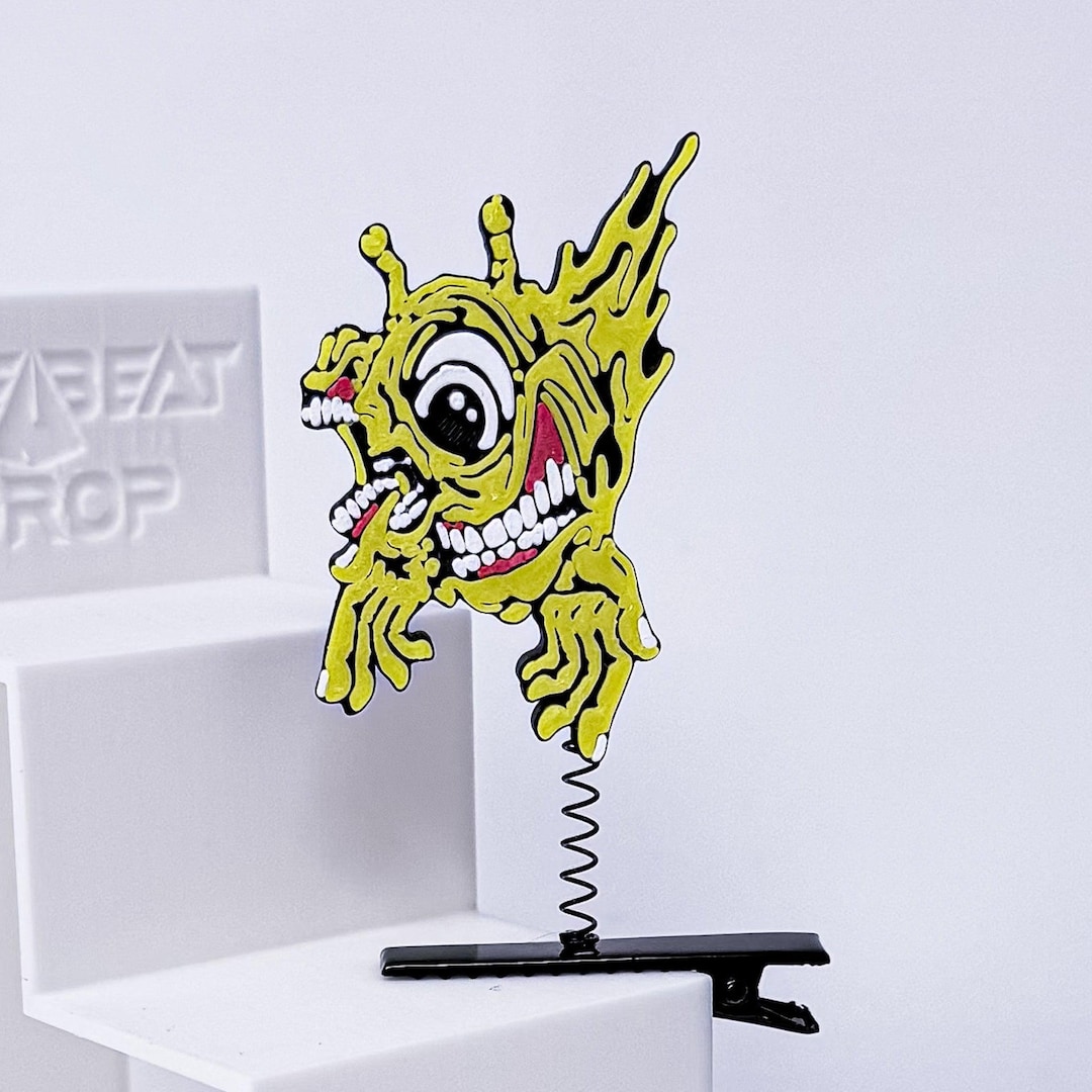 Subtronics Rave Sprout | Cyclops Hat Clip | EDM Trinkets - Etsy