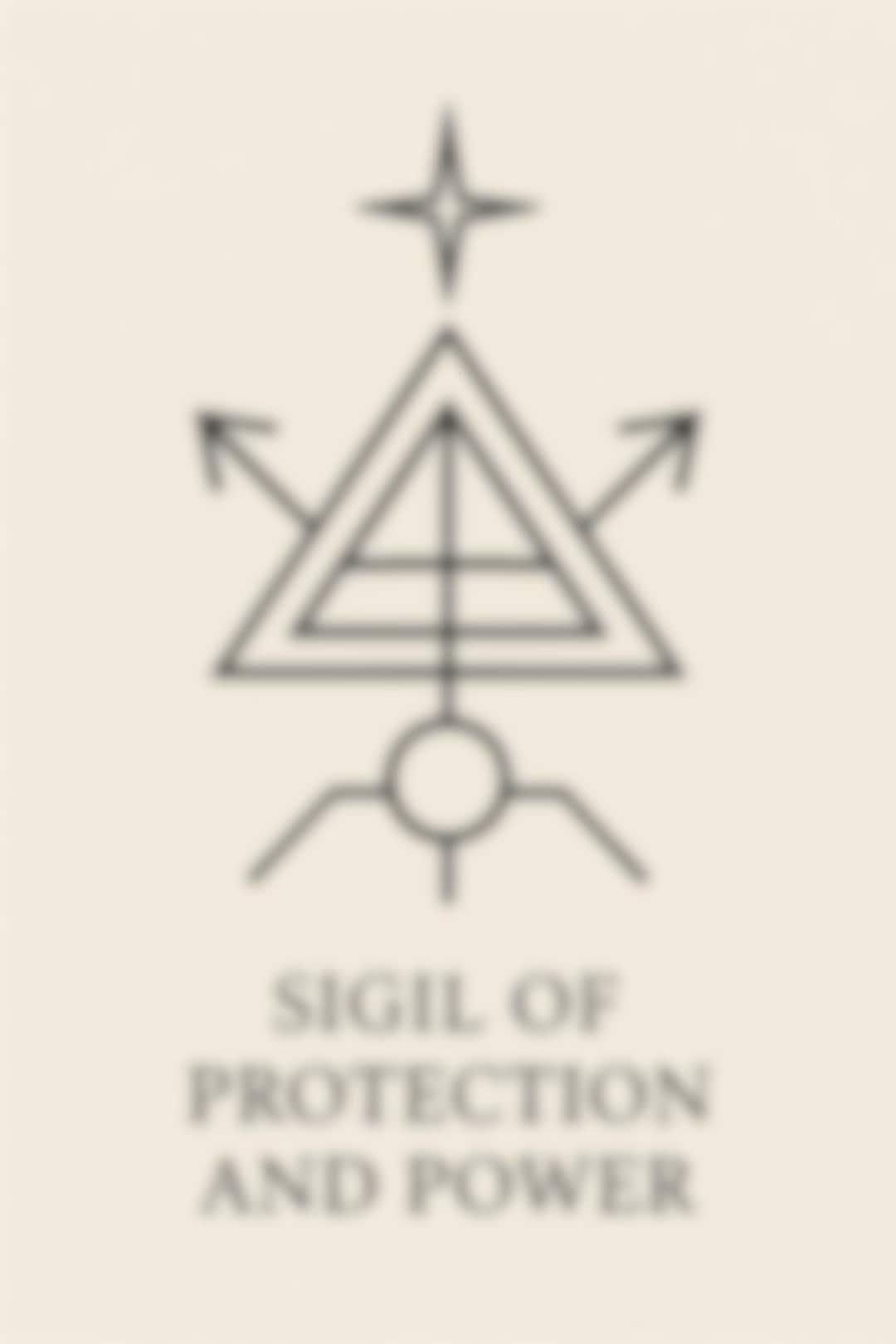 Sigil of PROTECTION & POWER - Etsy