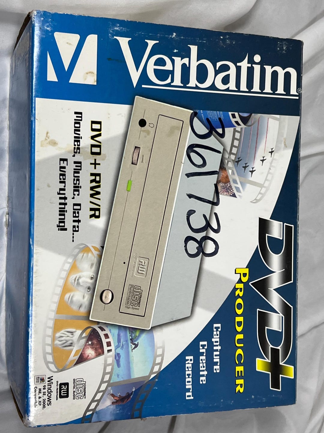 Verbatim DVD+ Producer DVD+RW/R New in Box With Original Receipt From ...