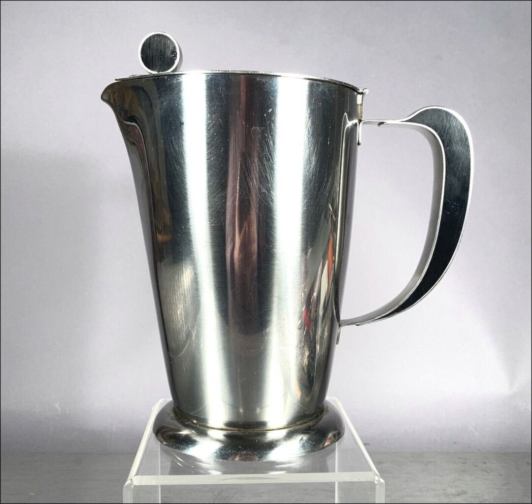 Vintage Mid Century Modern Stainless Steel 50 Oz Cocktail Beverage ...
