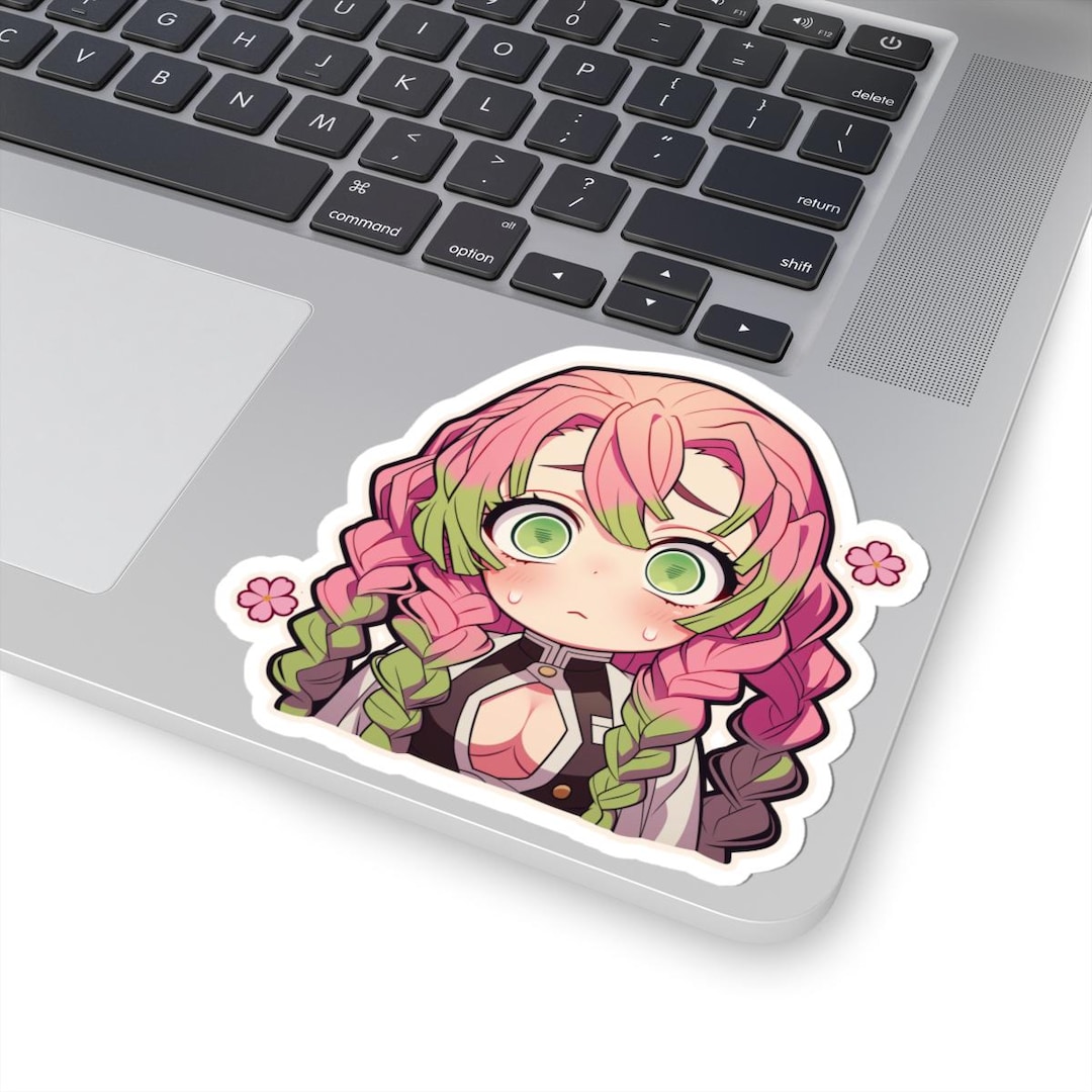 Mitsuri Kanroji Demon Slayers Stickers, Anime Decals, Manga Laptop ...