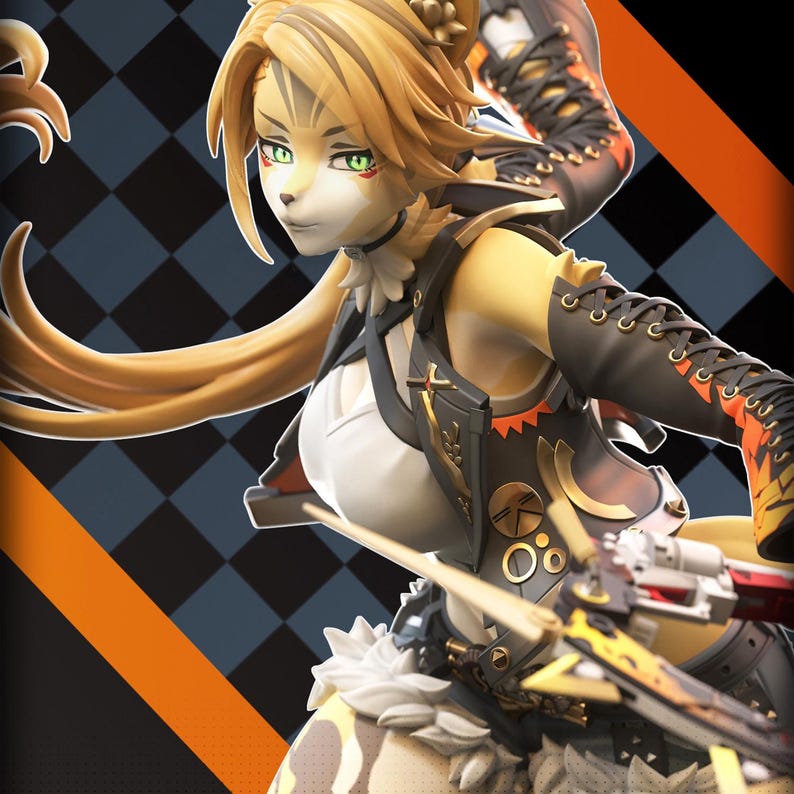 Pulchra STL Statue | 1/6 Scale Supported & No Support 3D Print Model ...