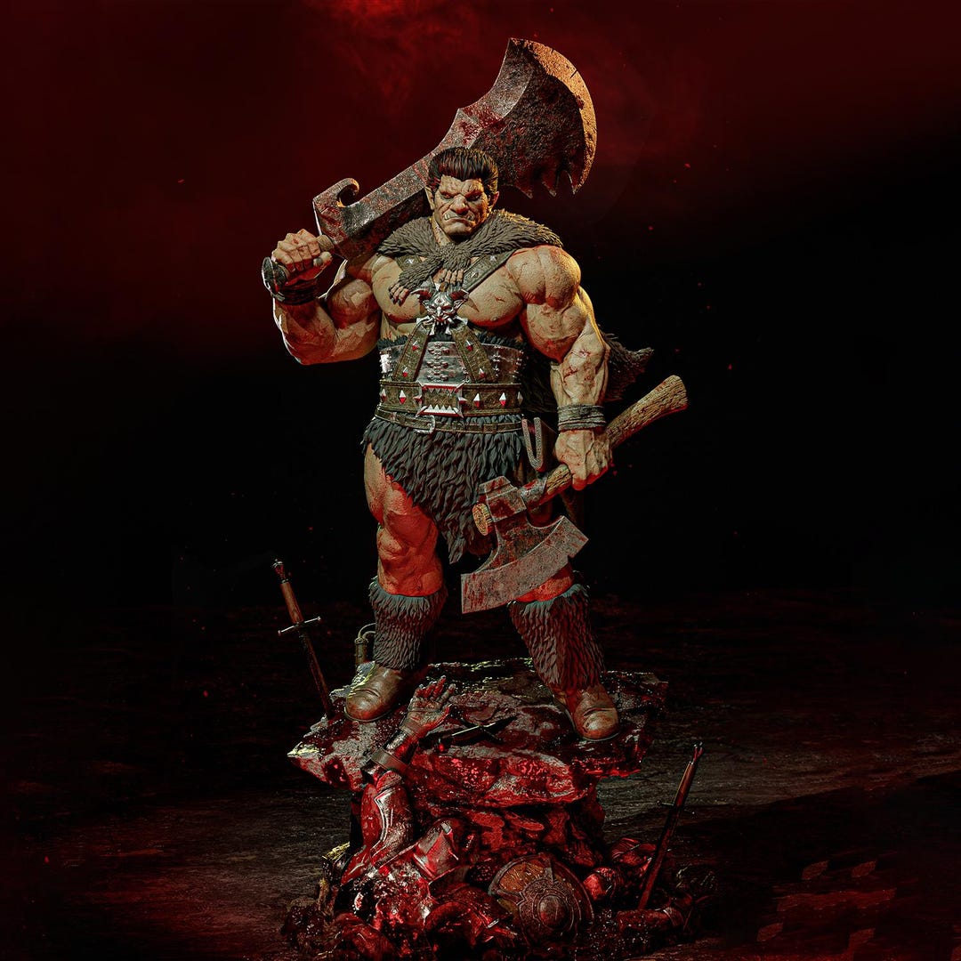 Nosferatu Zodd STL Statue – Fanart Multiple Scales 3D STL Print File ...