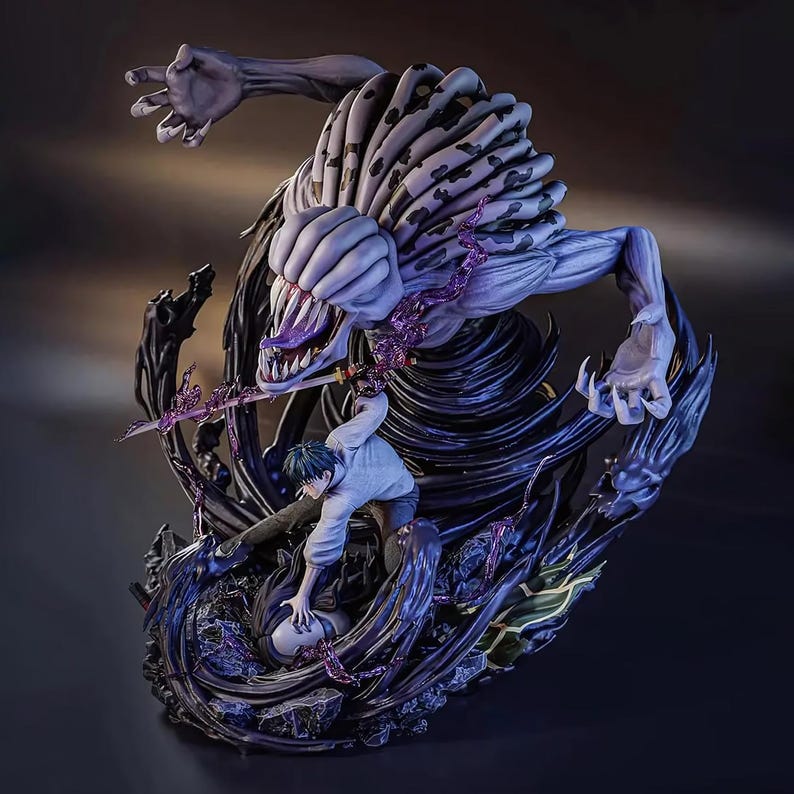 Yuta & Rika STL Statue | 1/6 Scale Fanart 3D Print Diorama Model - Etsy