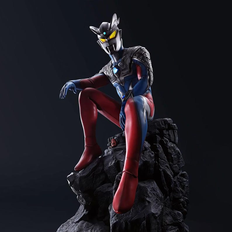 Ultraman Fanart STL Statue | 1/6 Scale | 3D STL Print File Model ...