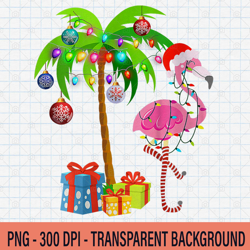 Flamingo Png for Ornament - Etsy