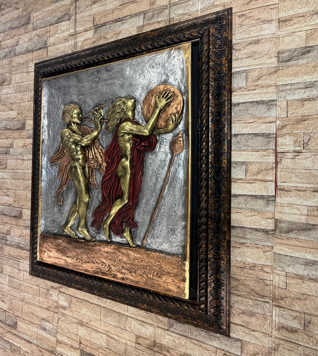 Mythological Dancing Pan God, God of the Fields - Etsy