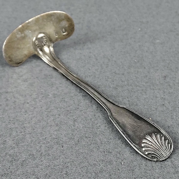 Silver Pusher and Spoon - Etsy