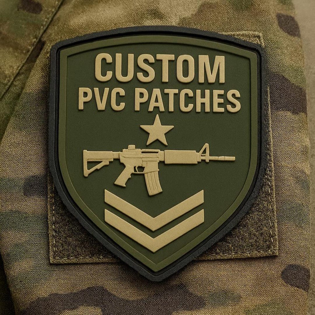 Tactical PVC Patch | Army Badge | Military Style Patch for Uniform ...