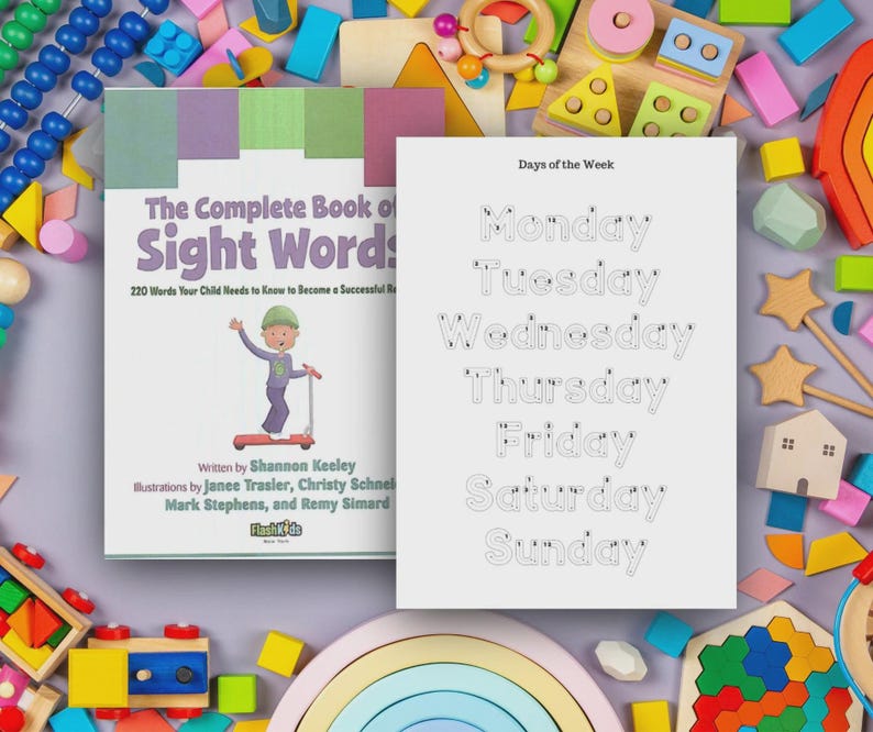 Homeschool Resources Book Bundle: Phonics, Sight Words, Adapted Books ...