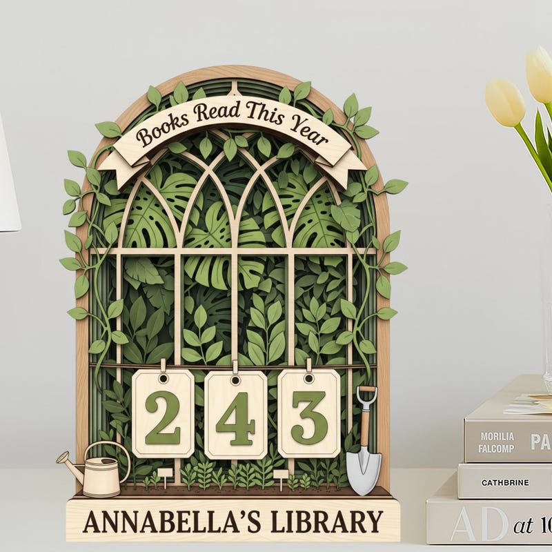 Library Tally Sign - Etsy
