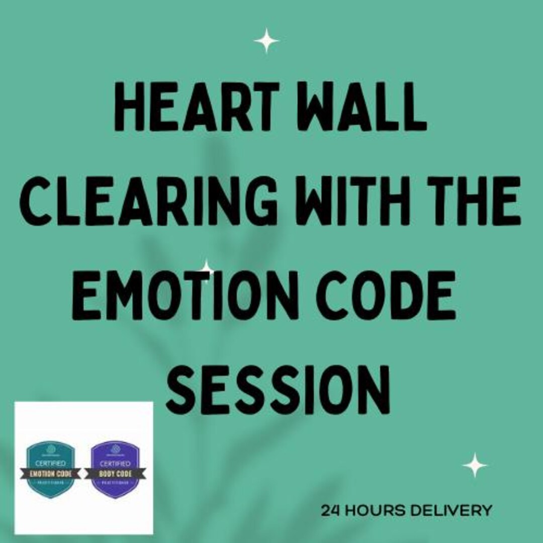 Emotion Code Heart Wall Clearing: Energy Healing Session - Etsy