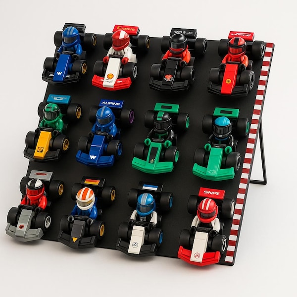 F1 Mini Legos Display - Etsy