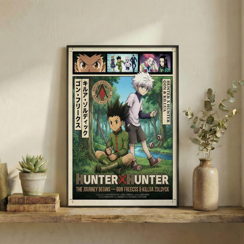 Hunter X Hunter Poster - Etsy