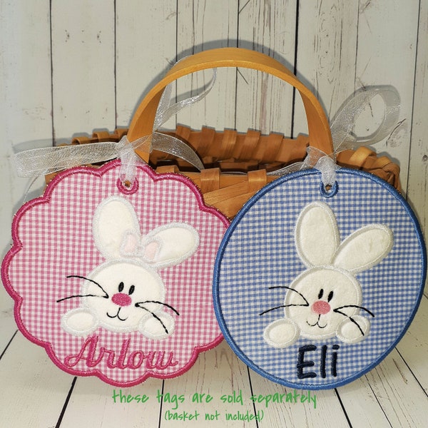 Embroidered Name Tag - Etsy