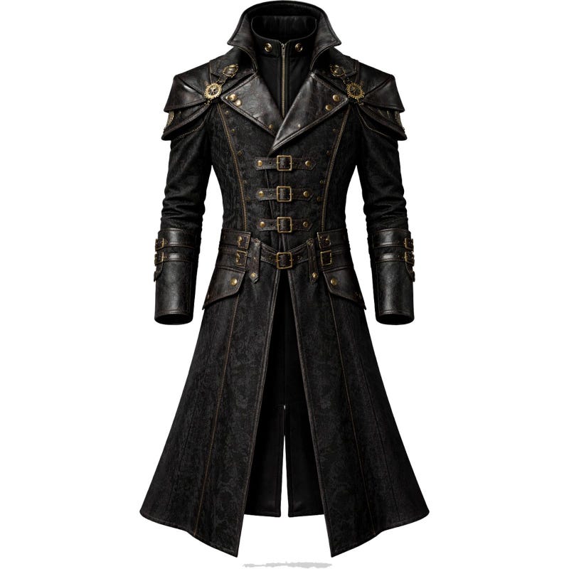 Orange Steampunk Jacket - Etsy