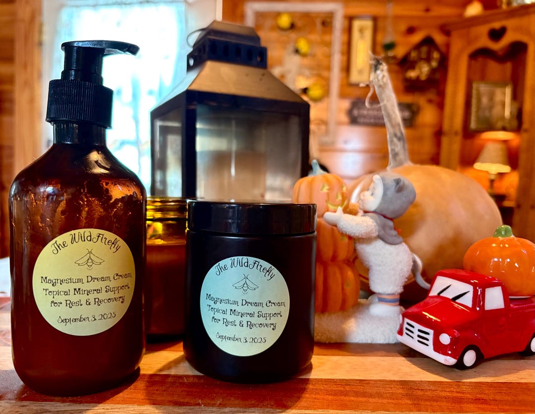 Magnesium Dream Cream: Lavender, Tea Tree & Lemon Essential Oils - Etsy