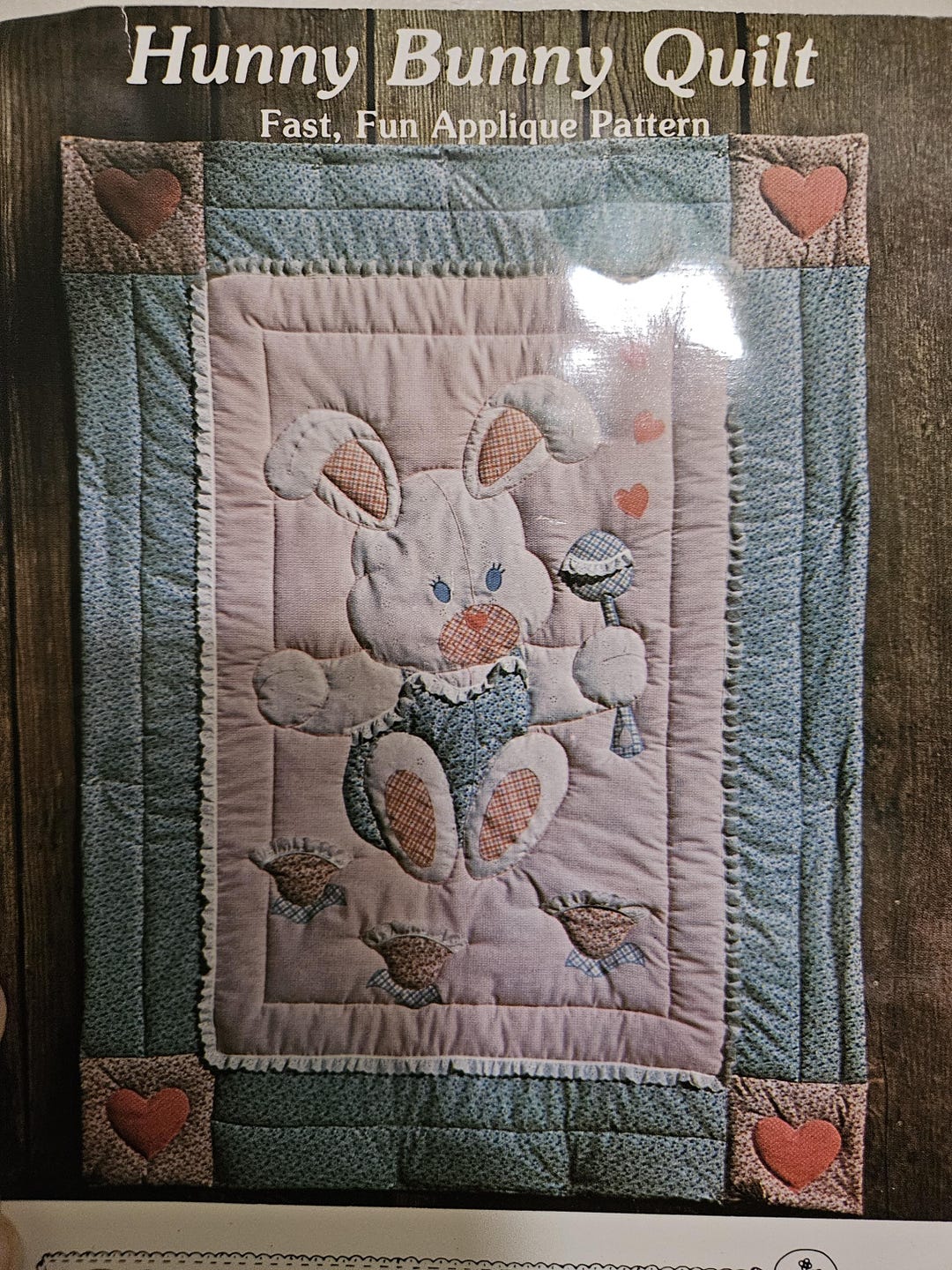 Bunny Applique Quilt Pattern - Etsy