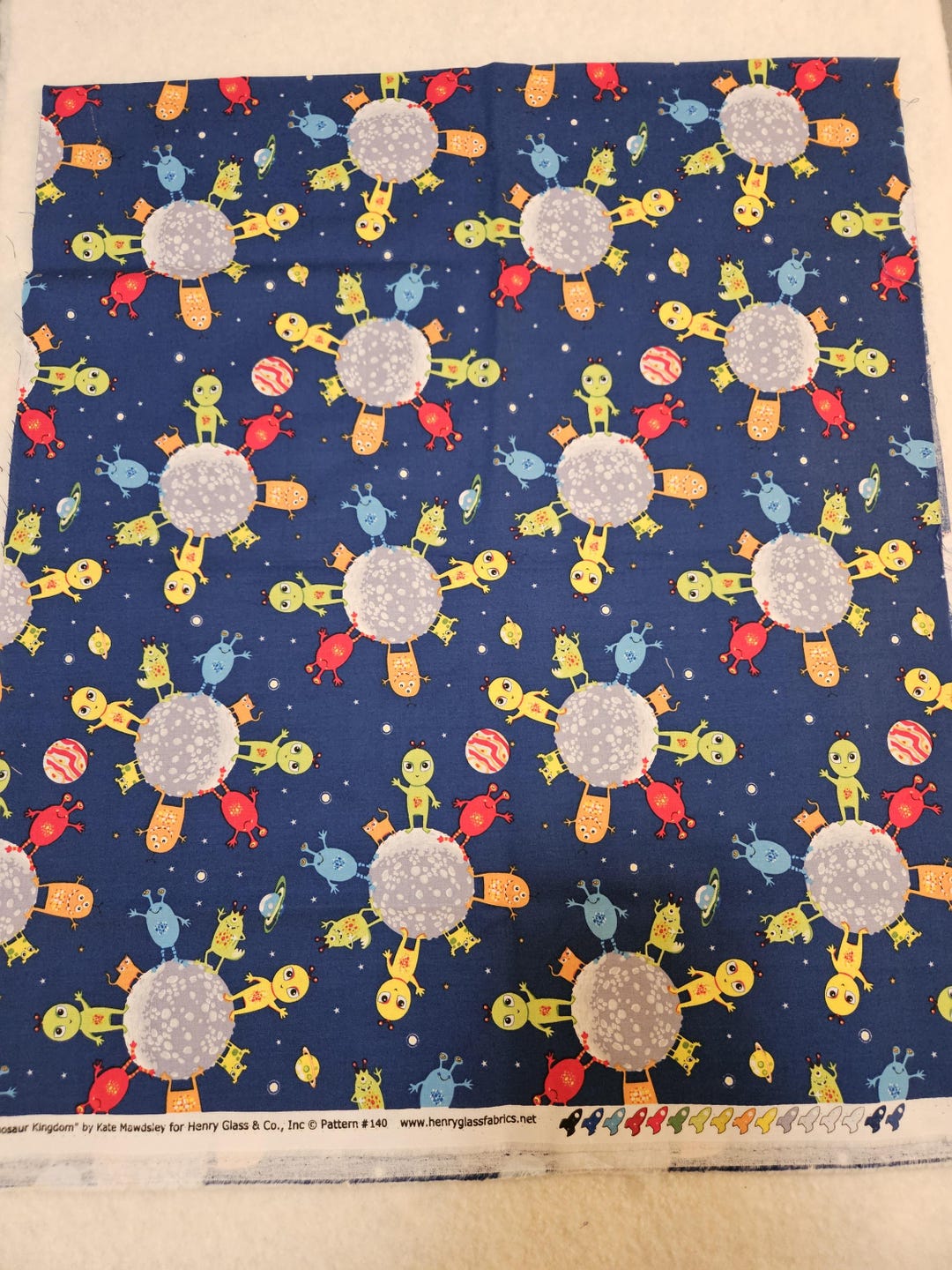 Aliens Fabric - Etsy