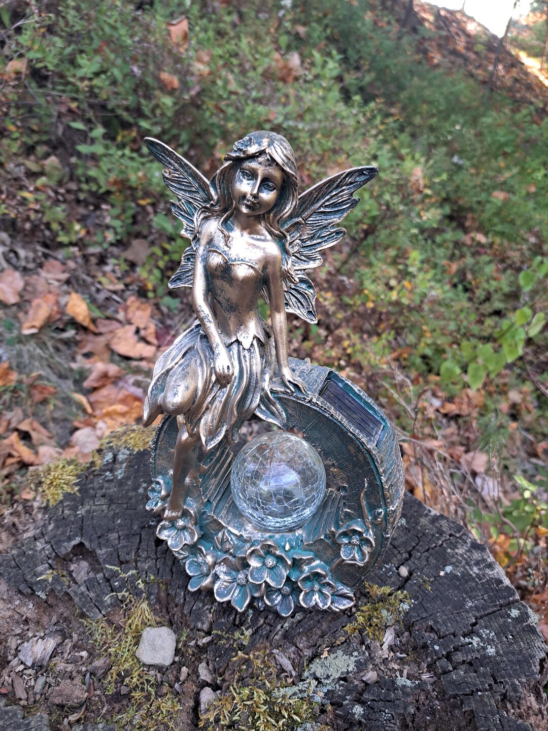 Fairy Solar Globe Garden Light, Garden Decor - Etsy