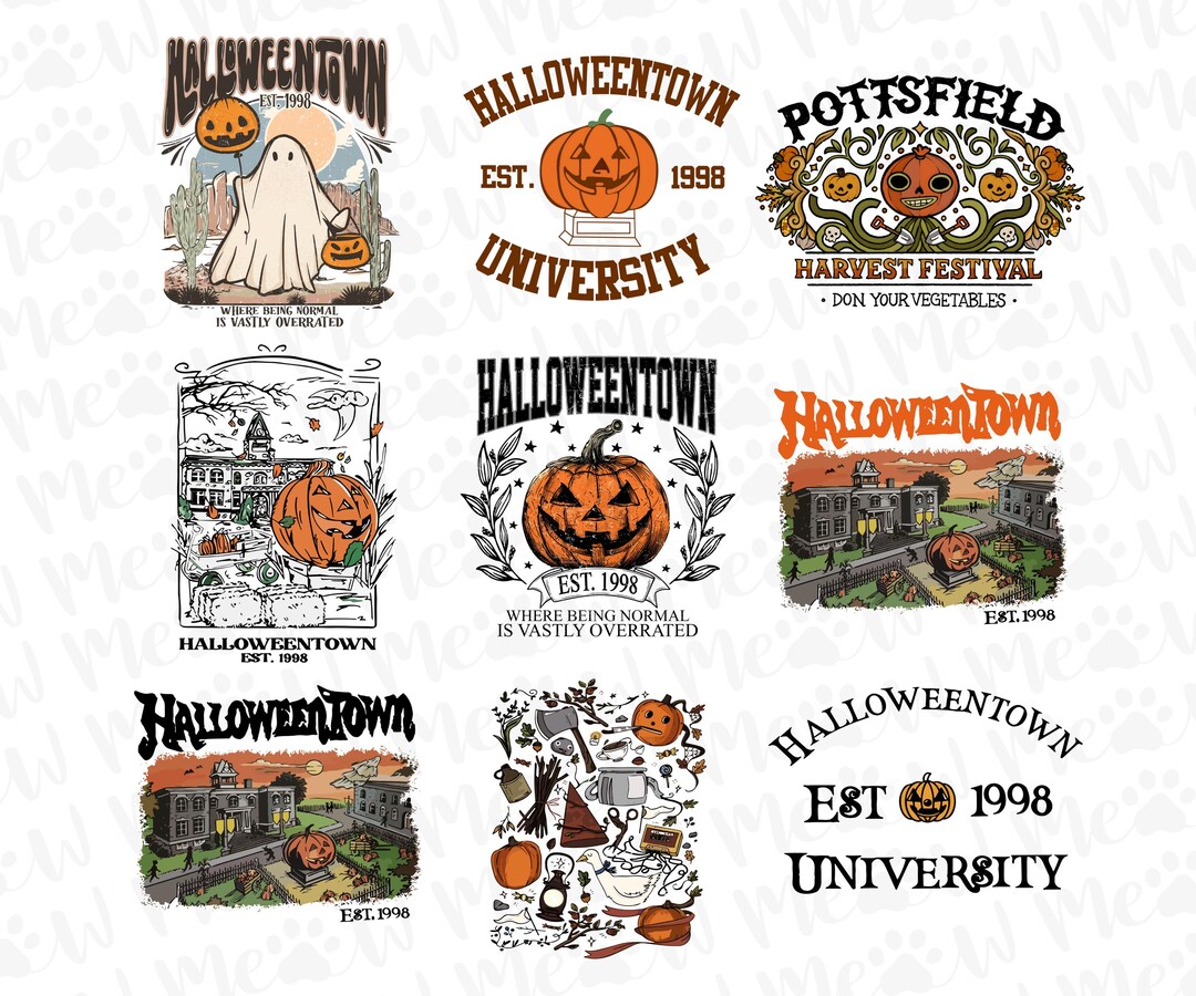 Halloweentown Est 1998 Png, Halloweentown Png, Pumpkin Png ...