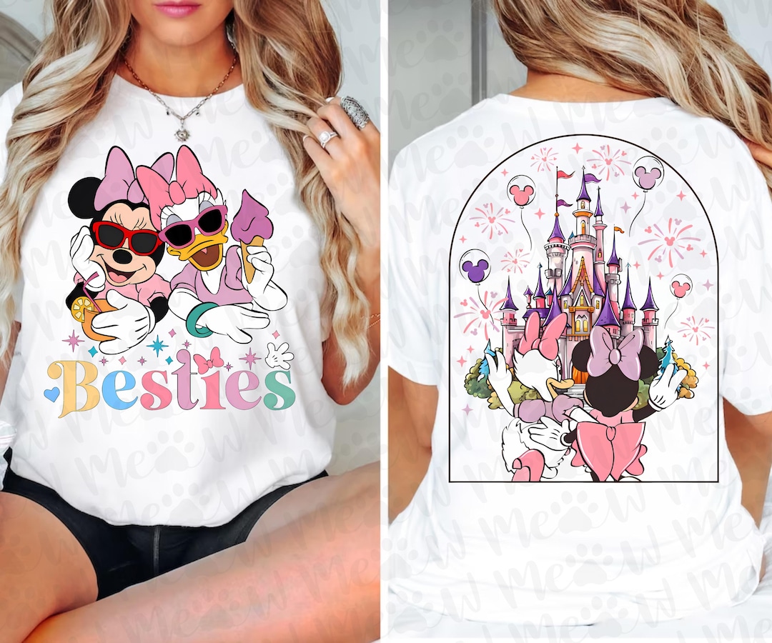 Minnie and Daisy Besties Png, Disney Best Friends Png, WDW Girls Trip ...