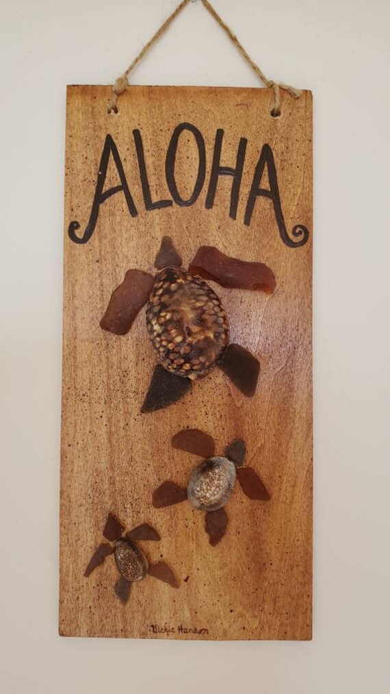 Aloha Welcome Sign - Etsy