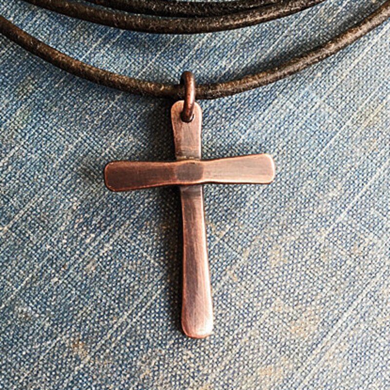 Copper Cross - Etsy