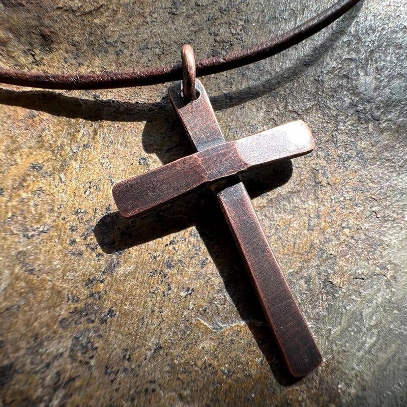 Copper Cross - Etsy