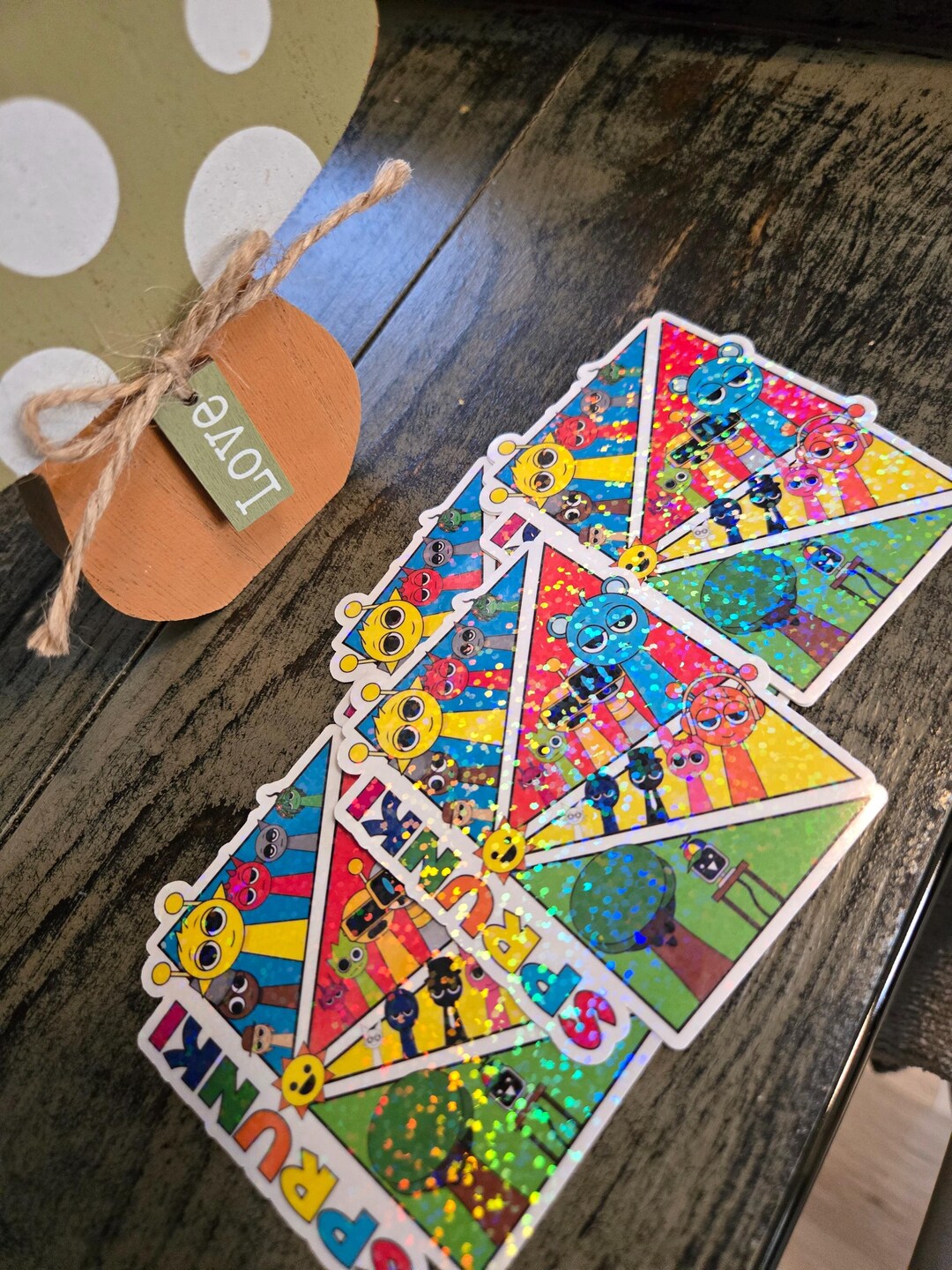 Sprunki Holographic Stickers Set | Stickers for Kids - Etsy
