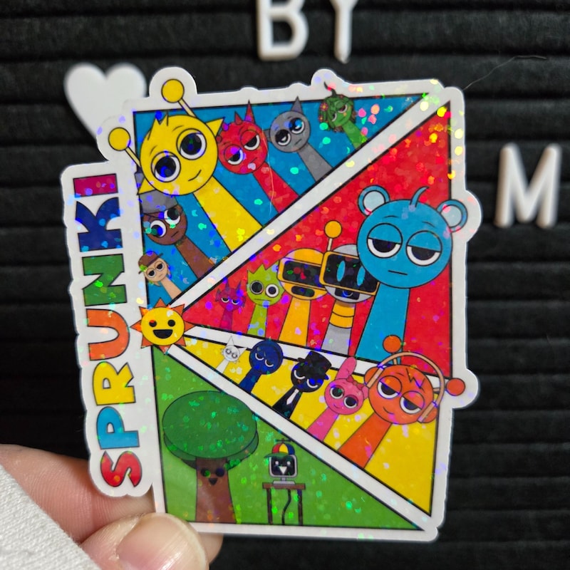 Sprunki Sticker - Etsy