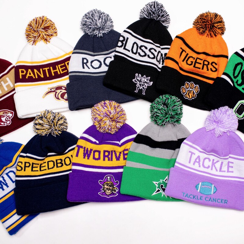 Team Soccer Beanies - Etsy