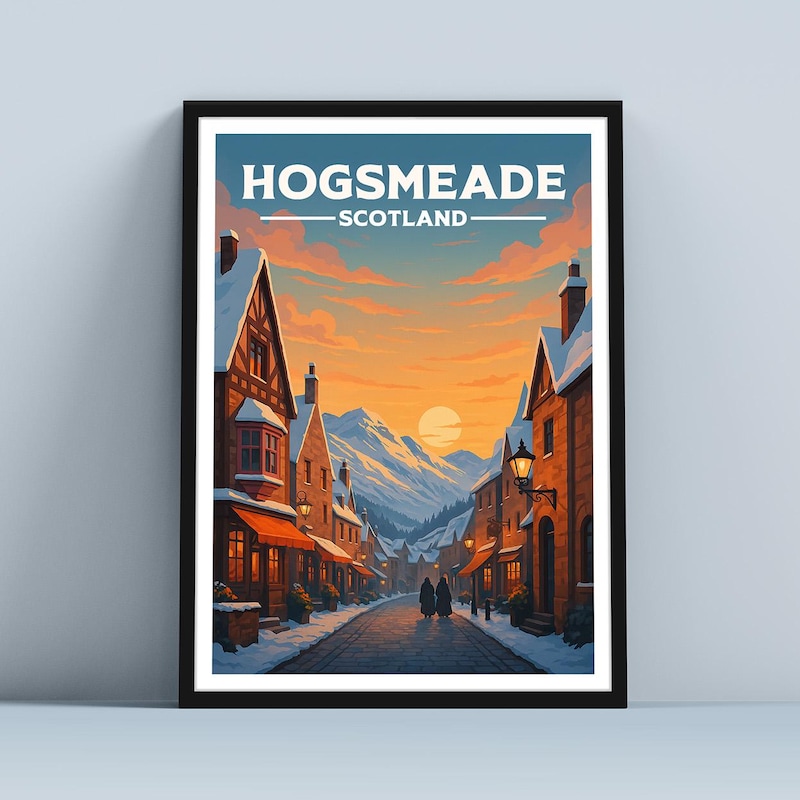 Hogsmeade Poster - Etsy