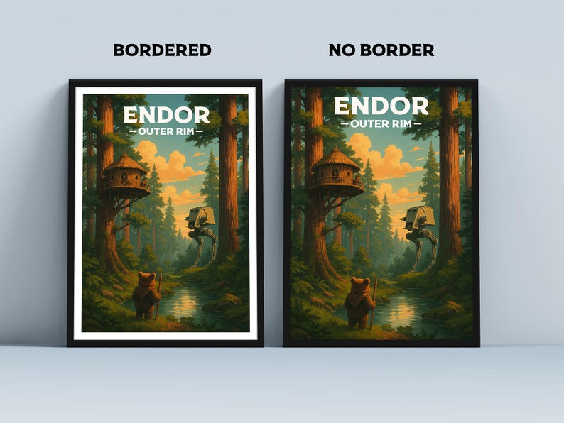 Endor Travel Print, Endor Travel Poster, Art Print, Travel Decor, Gift ...