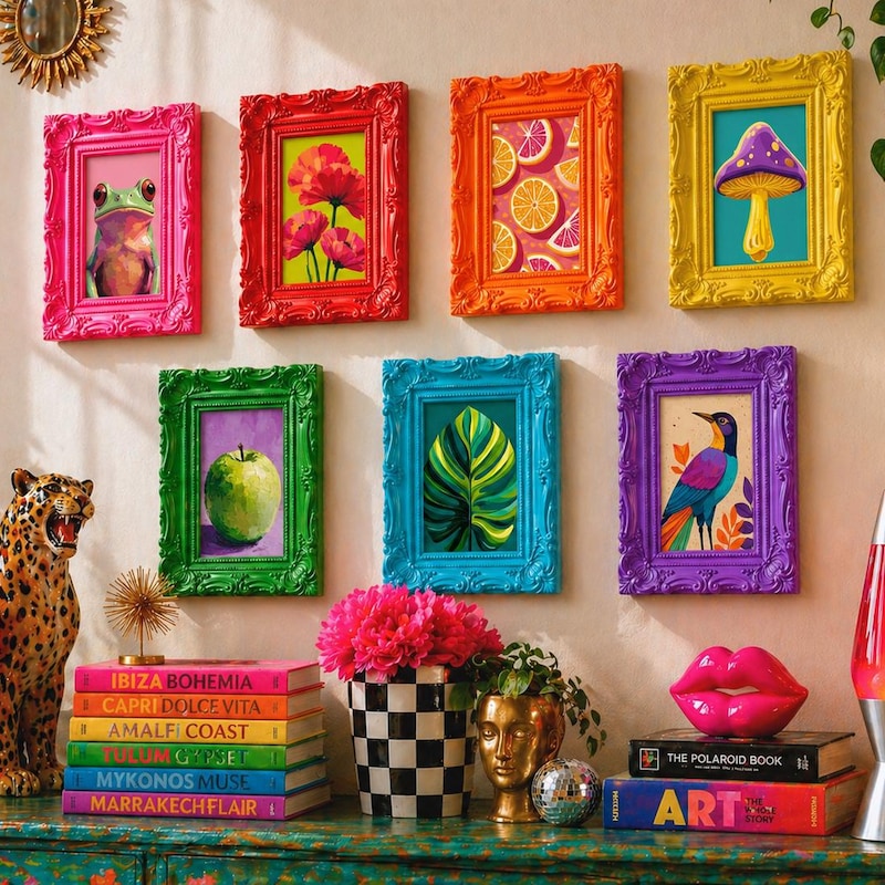 Colorful Picture Frames - Etsy