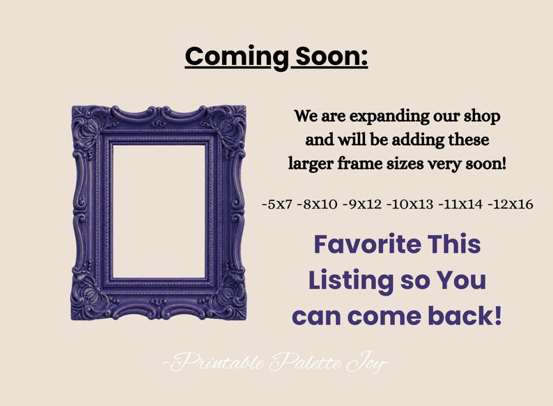 Rainbow Gallery Wall Frames, Ornate Colorful Picture Frames, Ready to ...