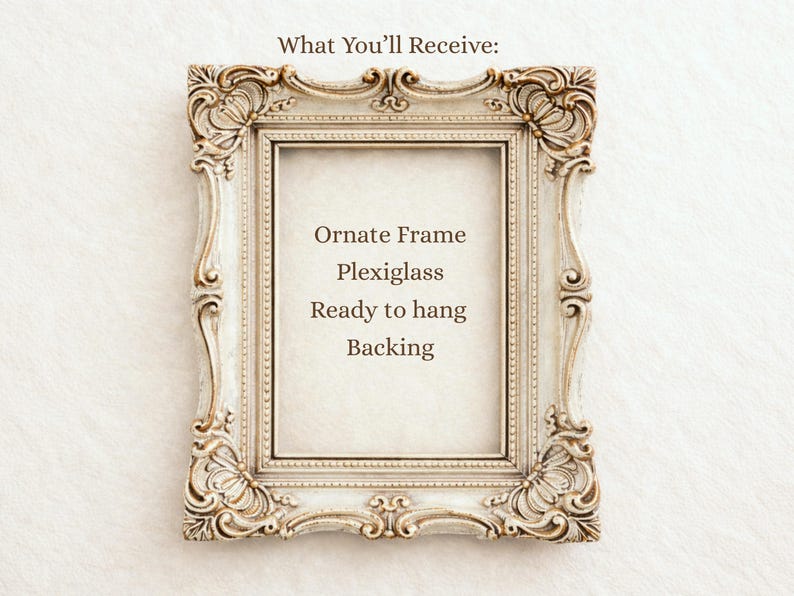 Rainbow Gallery Wall Frames, Ornate Colorful Picture Frames, Ready to ...